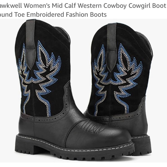 Hawkwell | Shoes | Hawkwell Western Cow Boy Boots Size 8 New In Box ...